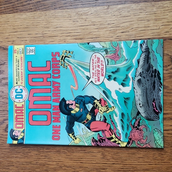 DC Comics | Other | Vintage 7s Omac One Man Army Corps No 7 Dc Comics ...